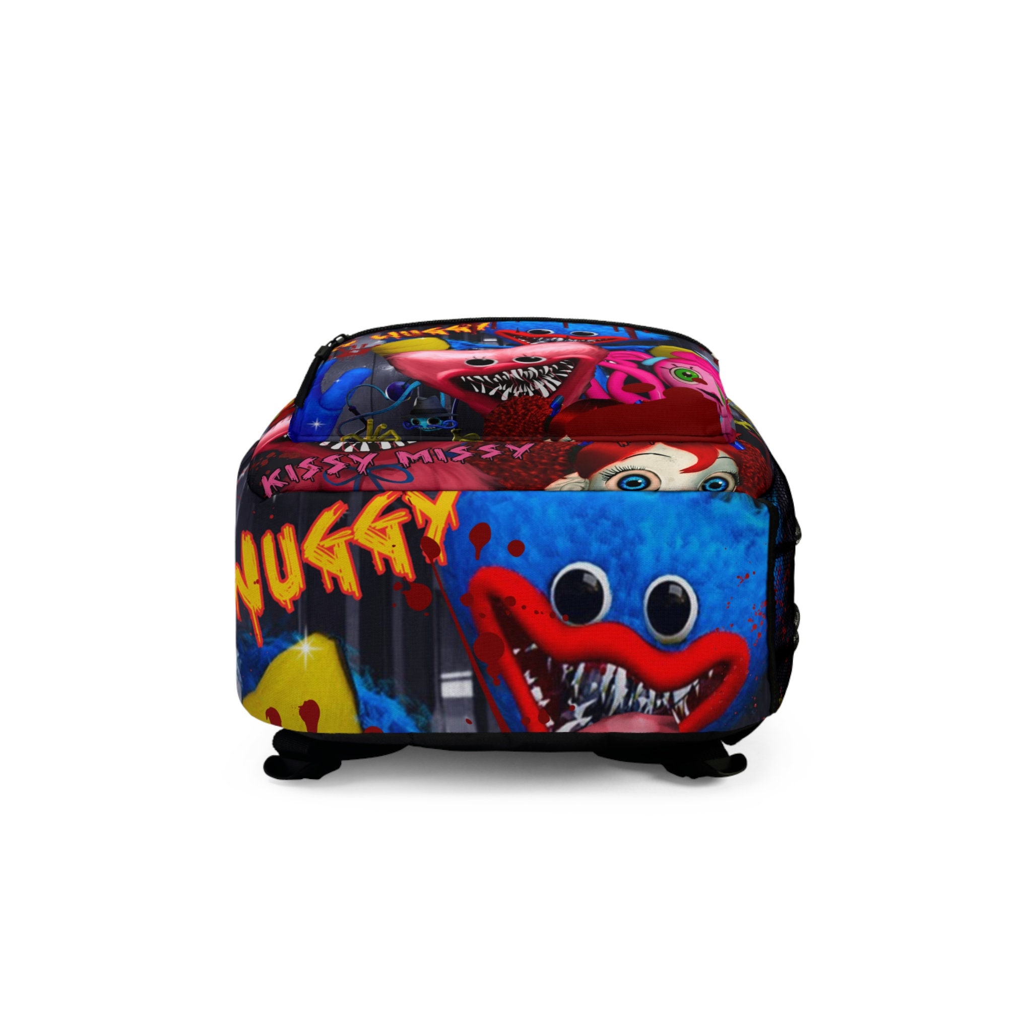 BLOODY Poppy Playtime Backpack Huggy Wuggy Kissy Missy Mommy Backpack ...