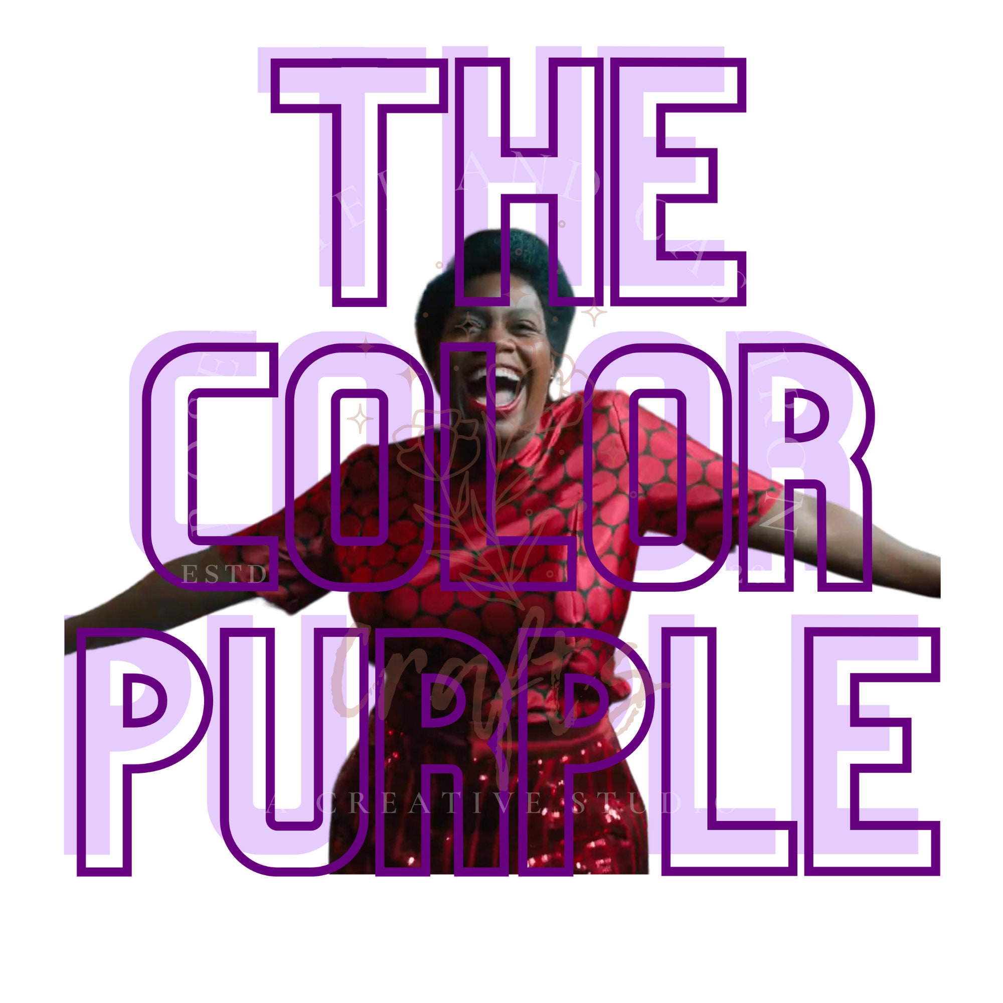 The Color Purple DTF /sublimation Digital Download Instant PNG - Etsy