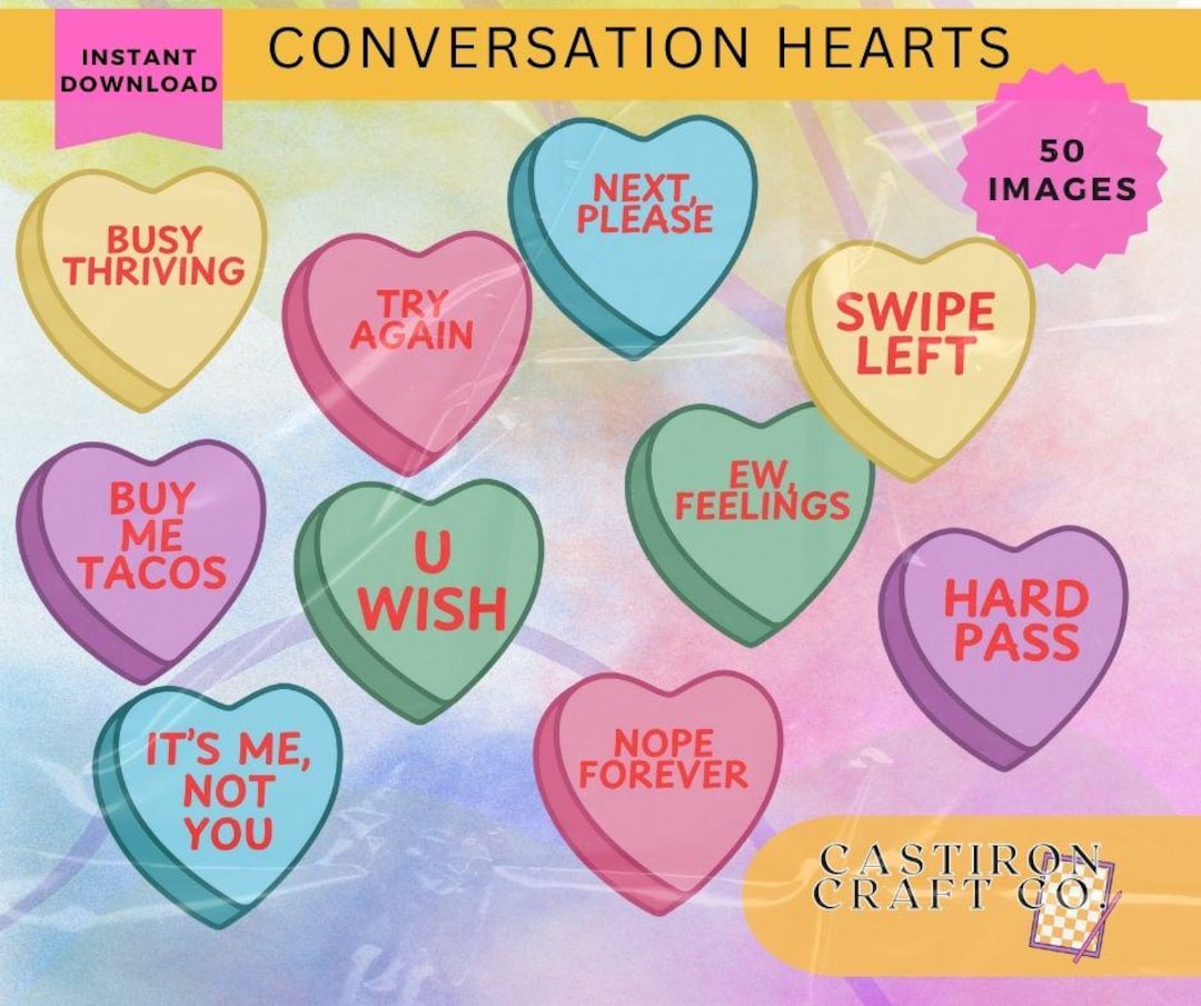 Sassy Valentine's Day Clipart & Sticker Pngs | Sarcastic Conversation ...