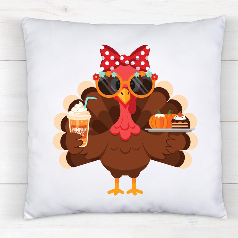 Thanksgiving SVG Bundle, Fall Svg, Turkey Day, Clipart, Silhouette ...