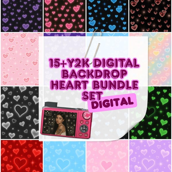 Y2k Backdrops. - Etsy