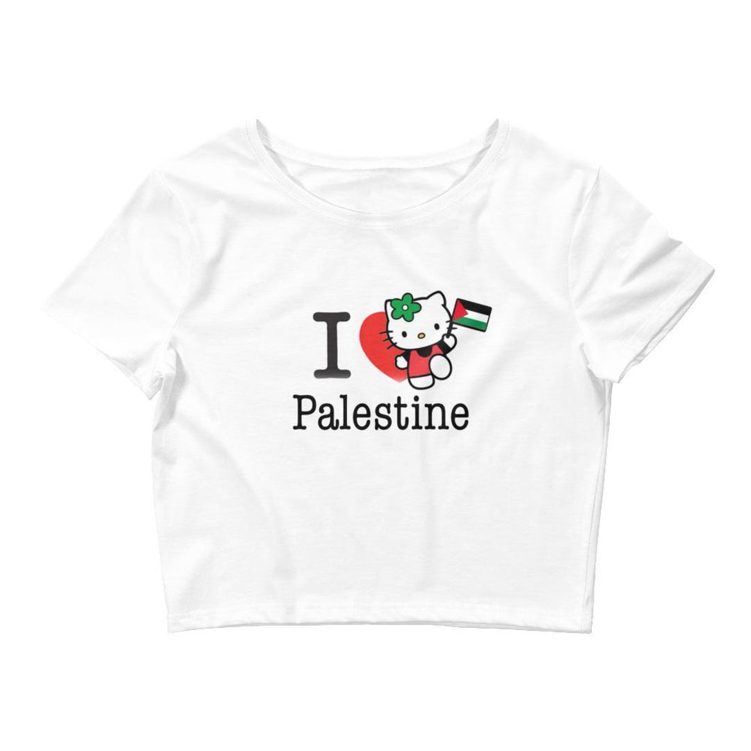 I Love Palestine Hello Kitty - Etsy