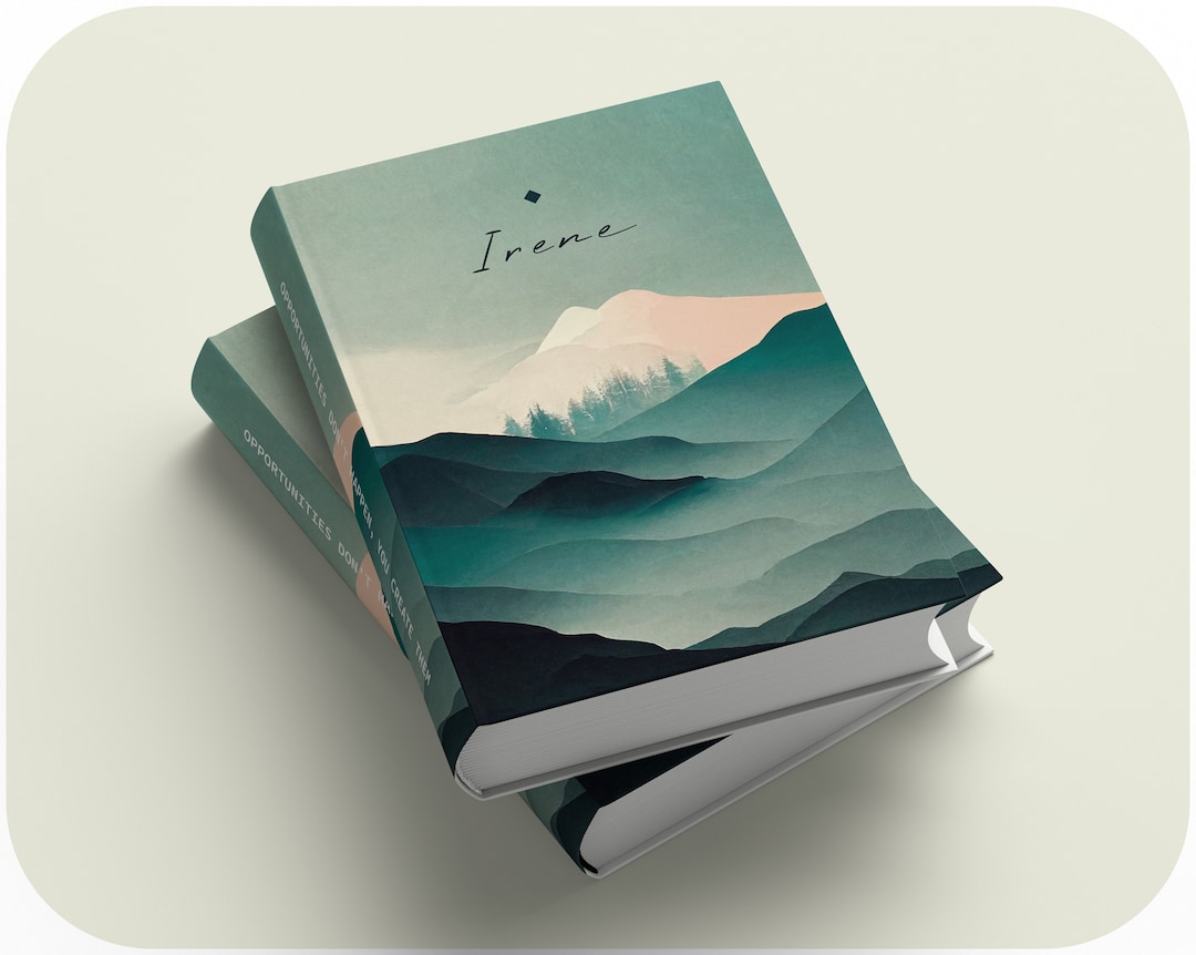 Personal Notebook, Landscape View Notebook, Hardcover Journal for Gift ...