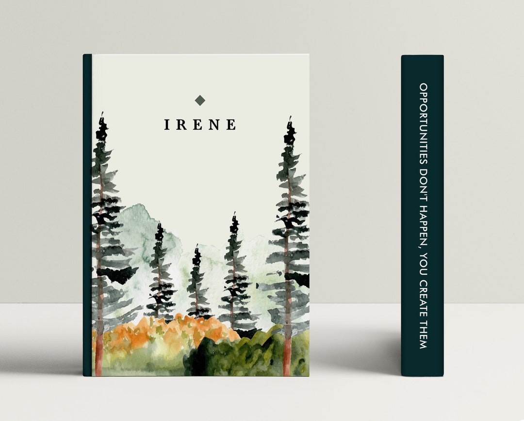 Pine Trees Notebook for Ideas, Pine Trees Journal for Drawing, Mountain ...