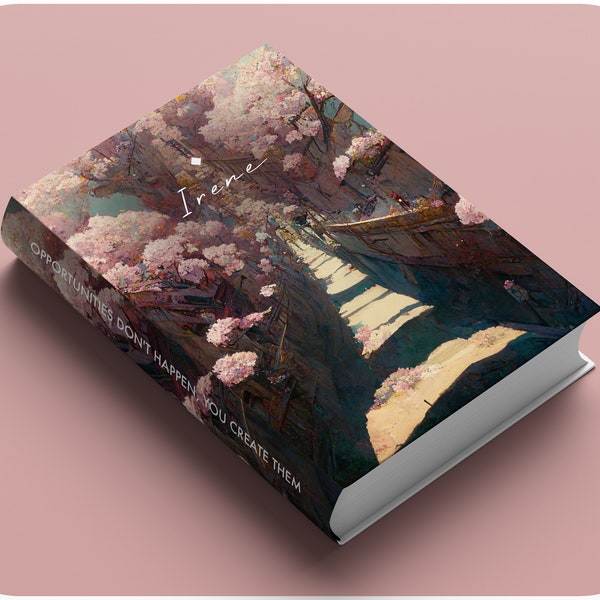 Aesthetic Pink Notebook - Etsy