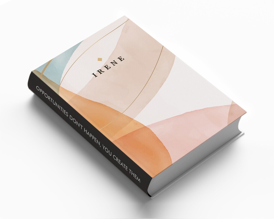 Aesthetic Beige Notebook Personalized Aesthetic Journal - Etsy