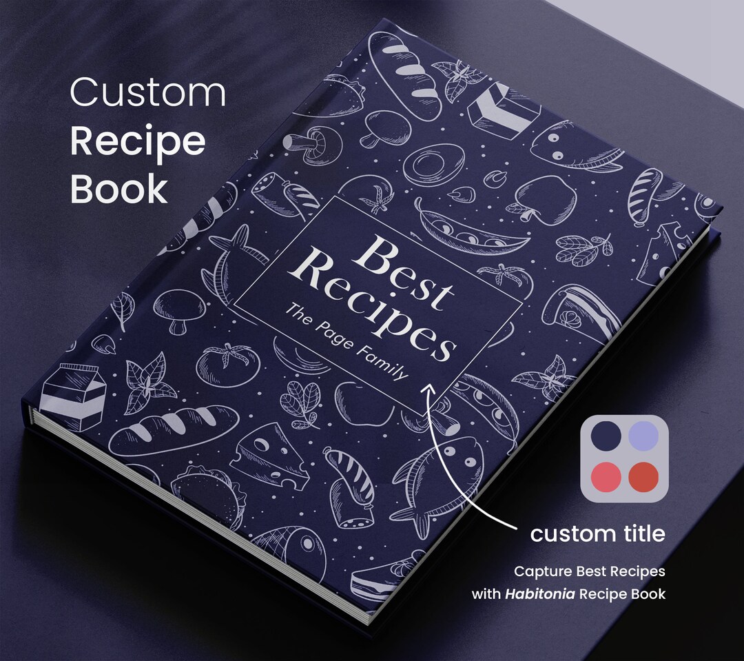 Personalized Recipe Organizer, Custom Recipe Journal, Custom Recipe ...