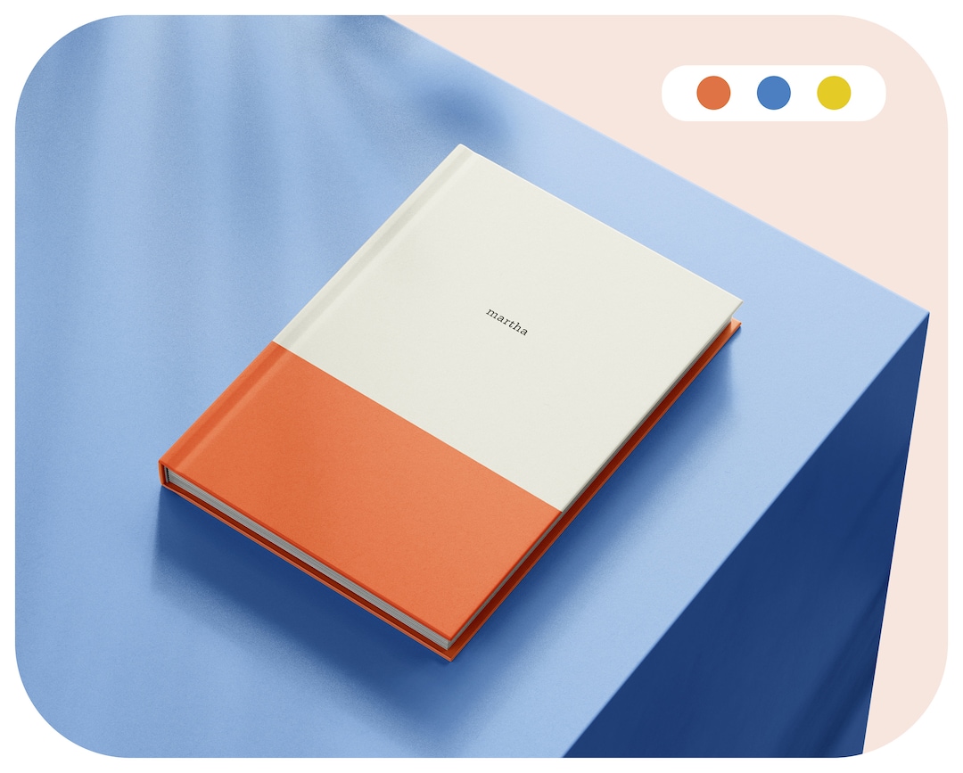 Minimalist Notebooks & Journals, Personalized Gift, Aesthetic Notebook ...