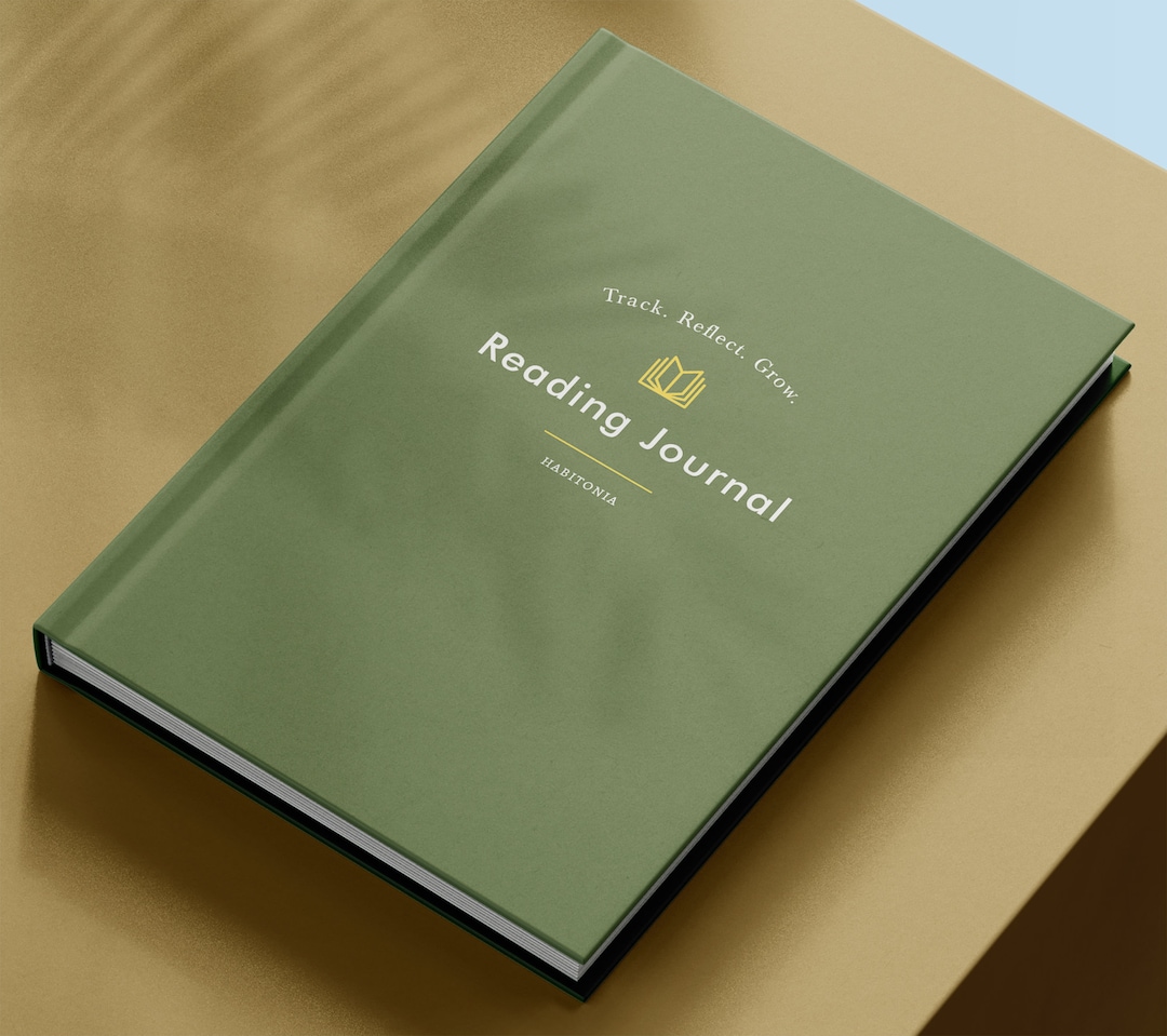 Minimalist Reading Journal, Book Tracker - Log & Review Books, Reading ...