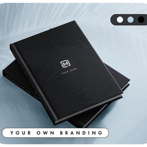 Custom Logo Notebook, Personalized Brand Notebook, Your Logo Notebook ...