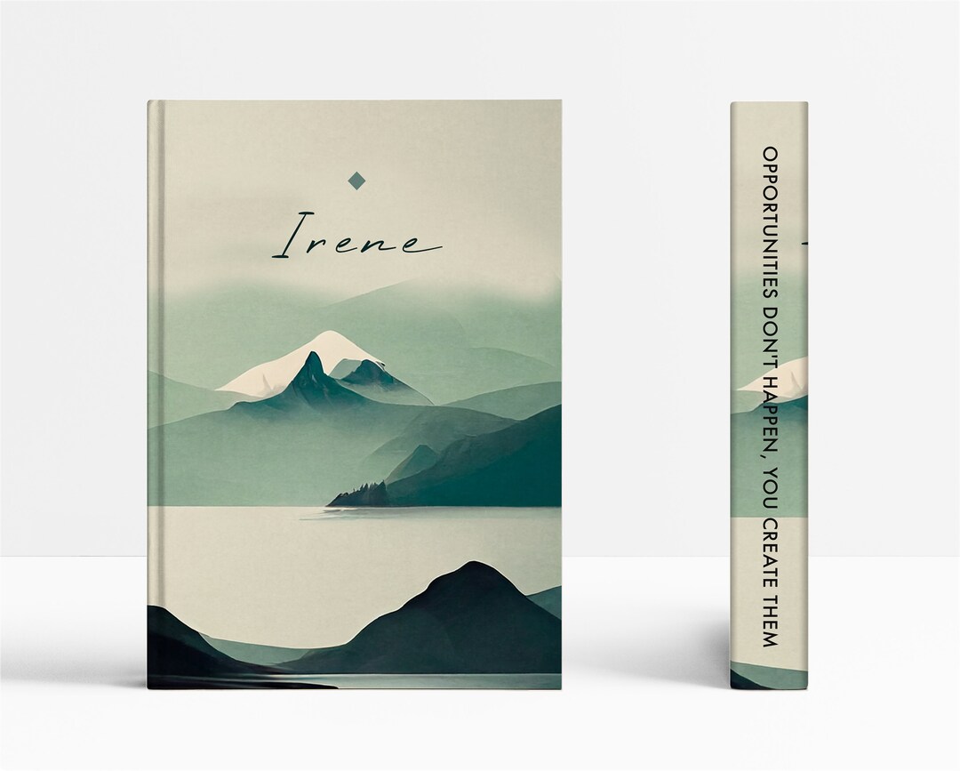 Landscape Journal A5 Notebook Mountains Journal - Etsy