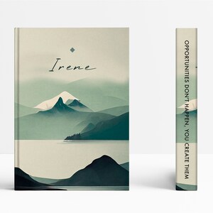 Landscape Journal A5 Notebook Mountains Journal - Etsy