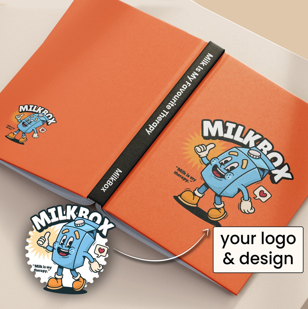 Logo Notebook, Business Branded Notebook, Notebook With Custom Graphics ...