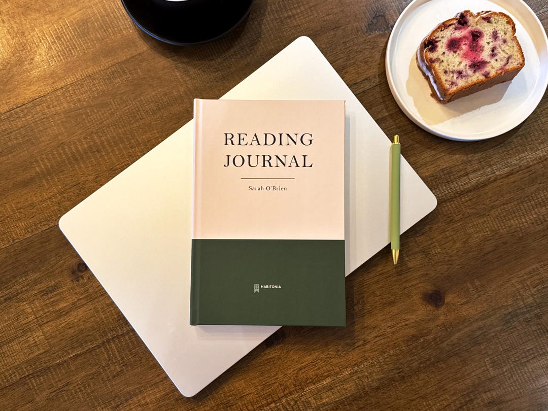 Personalized Reading Journal & Book Tracker - Custom Reading Diary ...