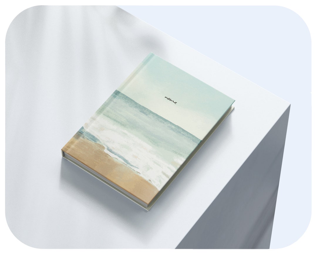 Aesthetic Notebook Minimalist Custom Journal Notebook Blank - Etsy