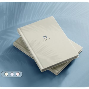 Minimalist Notebook, Personalized Gift, Softcover Notebook, Custom ...