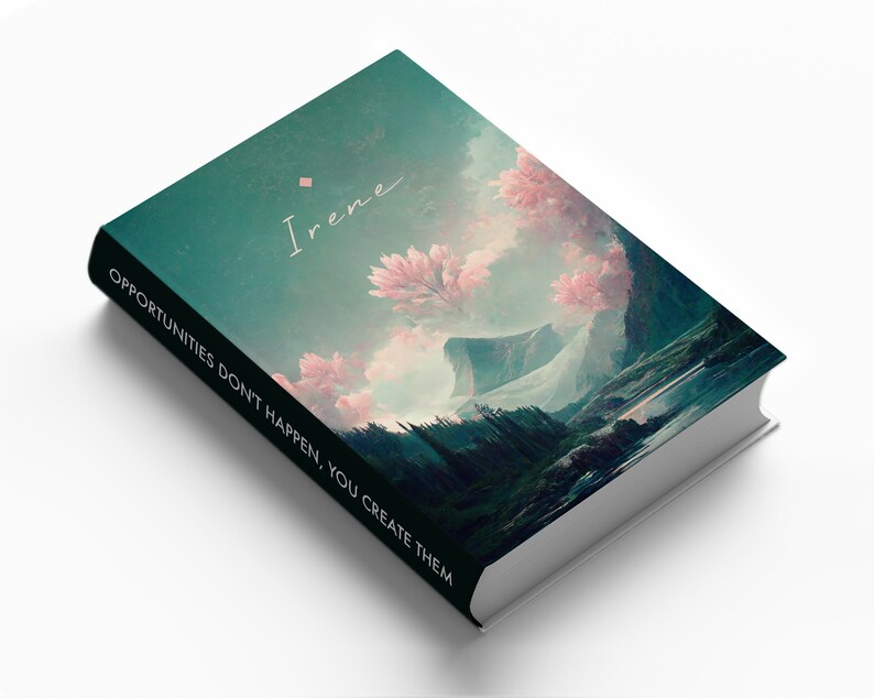 Personalized Gifts Landscape Notebook Aesthetic Custom - Etsy