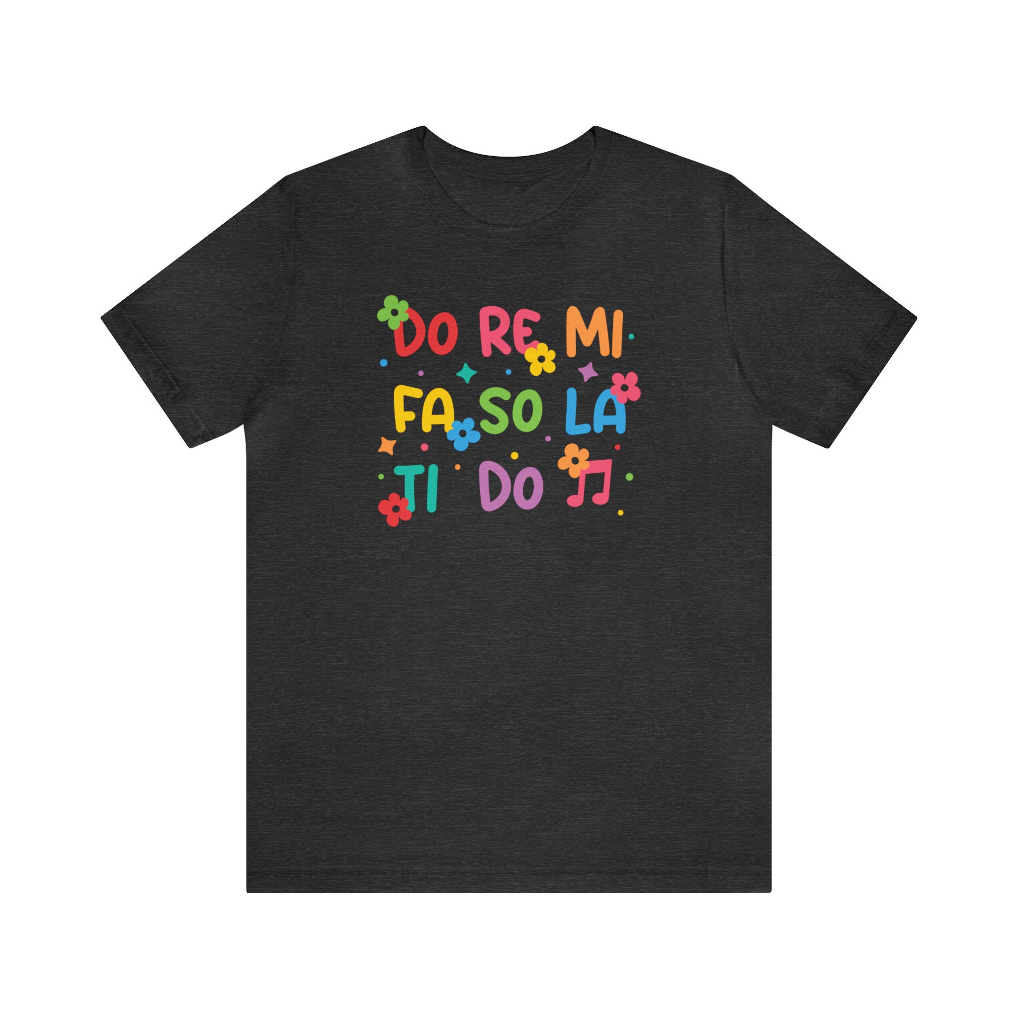 Music Teacher Do Re Mi Solfege Bella + Canvas T-shirt | Cute Music ...