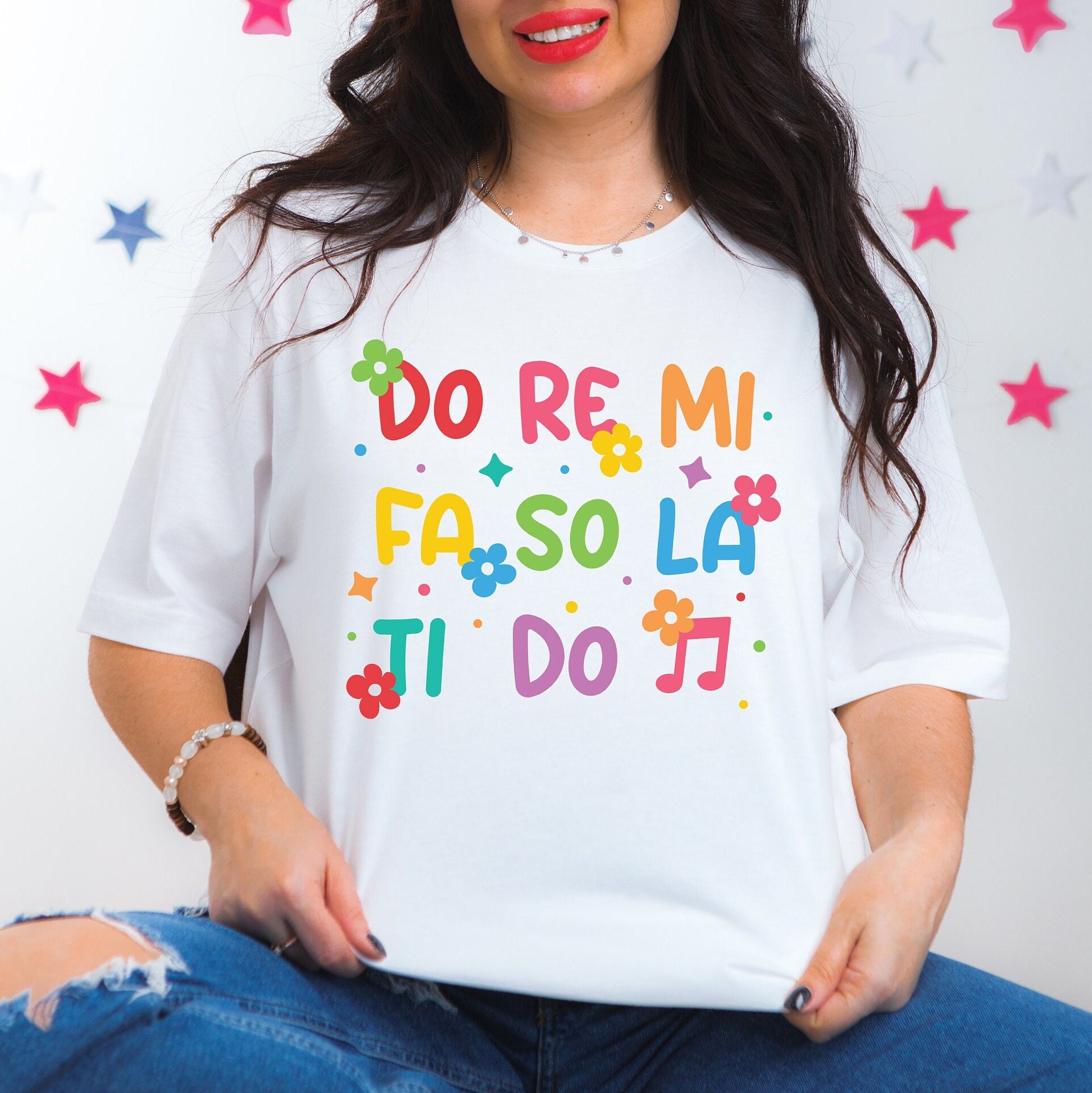 Music Teacher Do Re Mi Solfege Bella + Canvas T-shirt | Cute Music ...