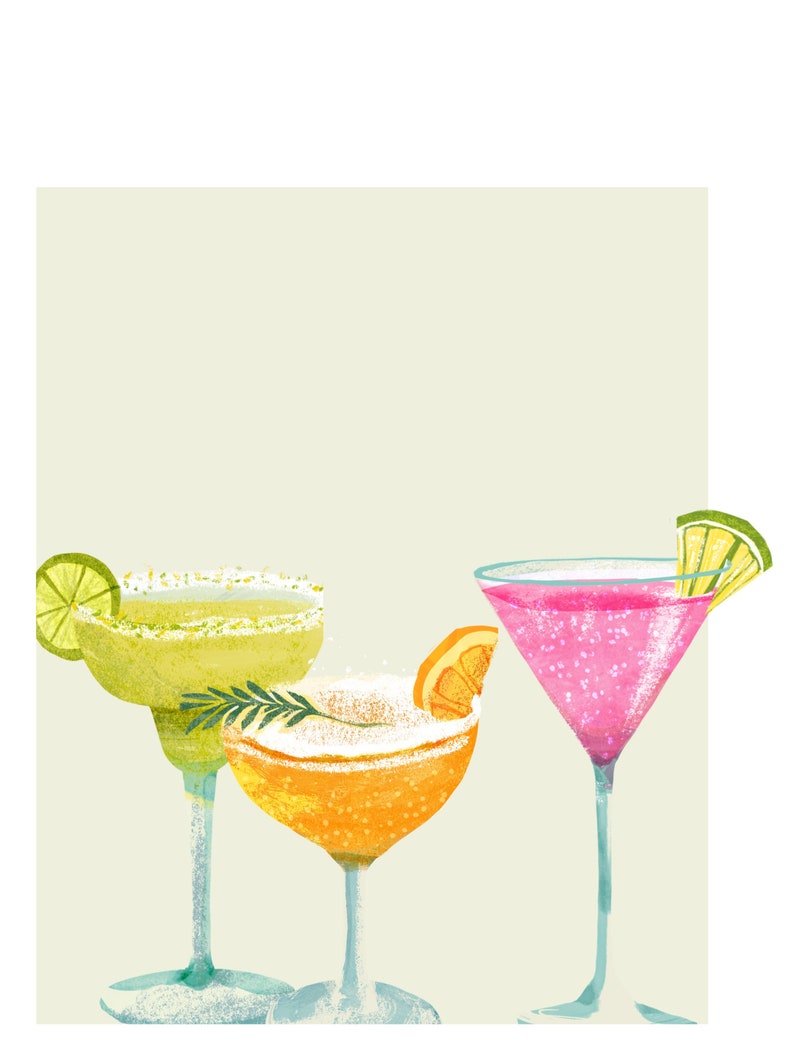 Classy Drinks Digital Photo - Etsy