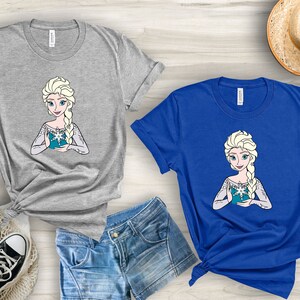 Frozen Shirt Princess Elsa Shirt Disney Frozen Shirt Elsa - Etsy
