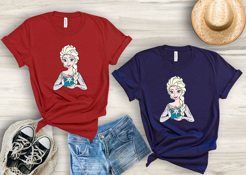 Frozen Shirt Princess Elsa Shirt Disney Frozen Shirt Elsa - Etsy