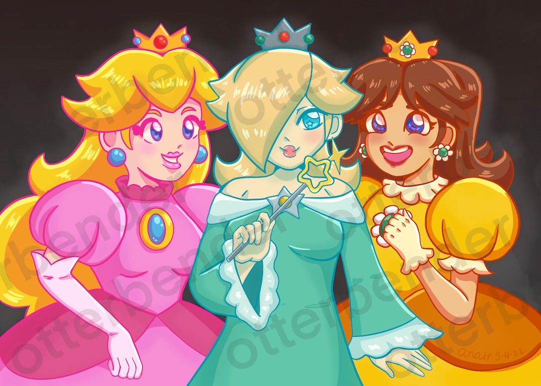 Mario Bros. Girls! - Etsy
