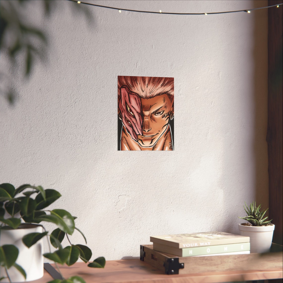 Sukuna From Jujutsu Kaisen - Fine Art Poster - Etsy