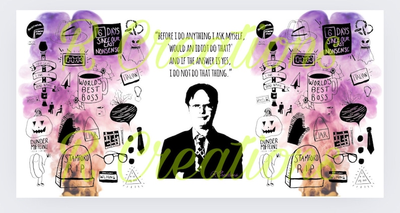 The Office Png Files for 16oz Cup - Etsy