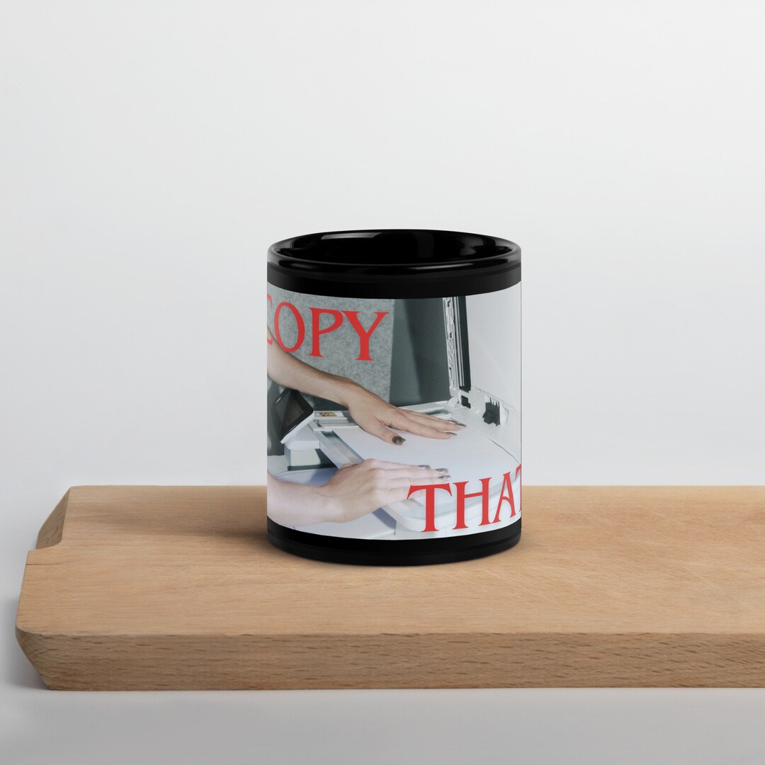 Black Copy That Photo Ceramic Mug Custom Photo Mug Meme Photo Mug ...