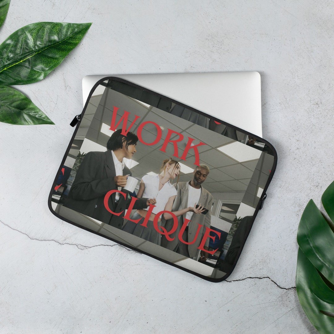 Work Clique Bold Graphic Laptop Sleeve Corpcore Graphic - Etsy