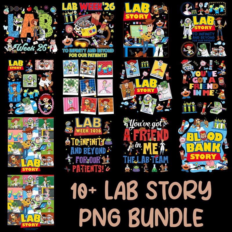Lab Week Toy Story Games - Etsy