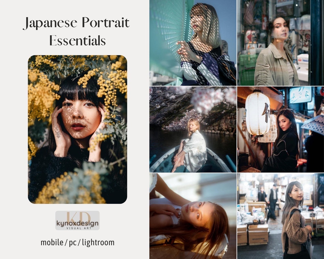 Japanese Portrait Lightroom Presets: Soft, Bright Filters (mobile ...