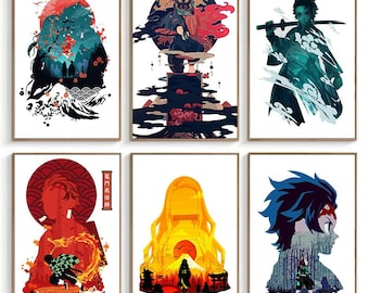 Abstract Anime Art - Etsy