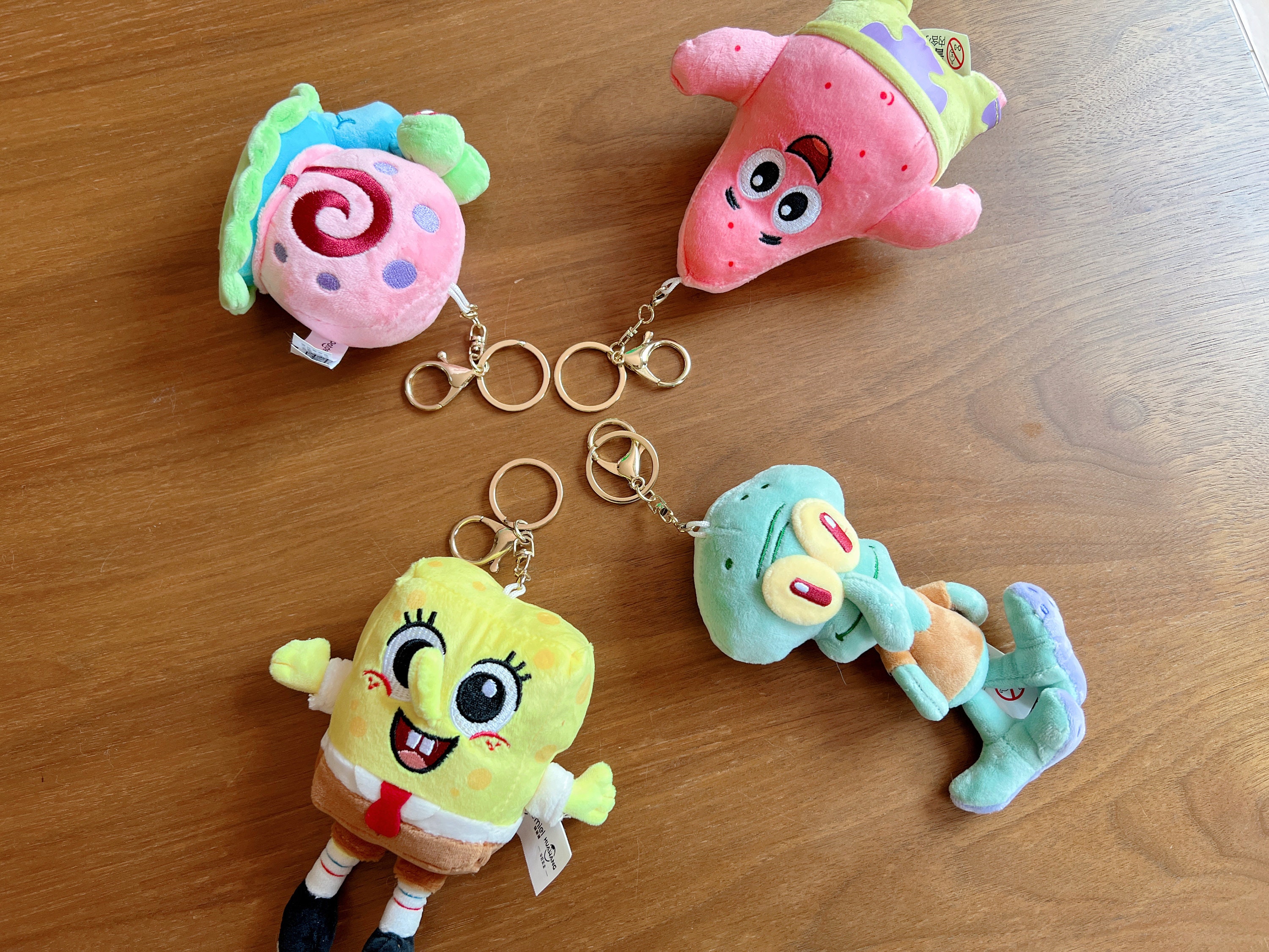 Baby Patrick Star Keychain Plush Toy | Cartoon Character Toy | Meme ...