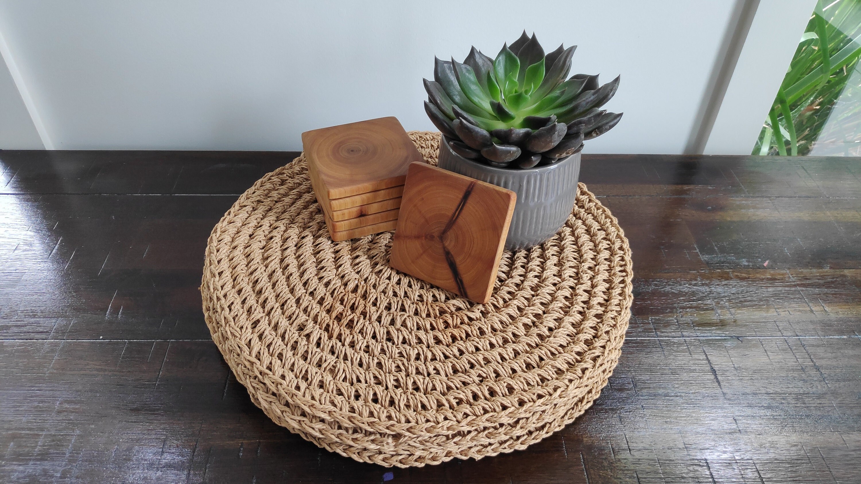 Cypress Pine Coasters - Etsy