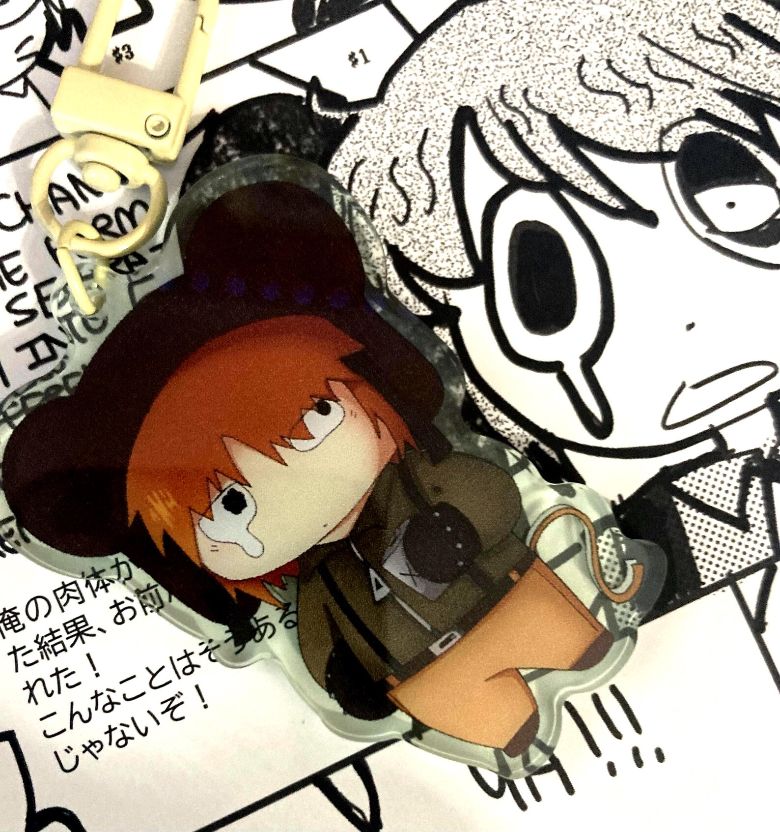 READ DESC Ranfren Robert Takeuchi Ratman Acrylic Keychain Charm 2.5 ...