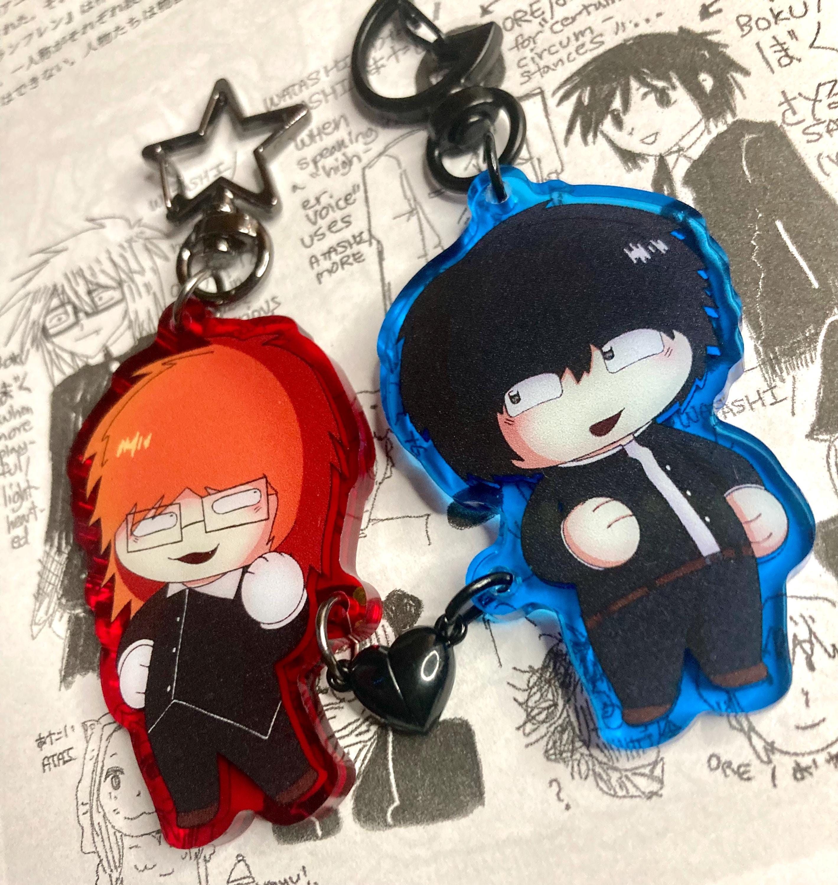 READ DESC Ranfren Randal Ivory/satoru Tsukada Acrylic Keychain Charm 2. ...