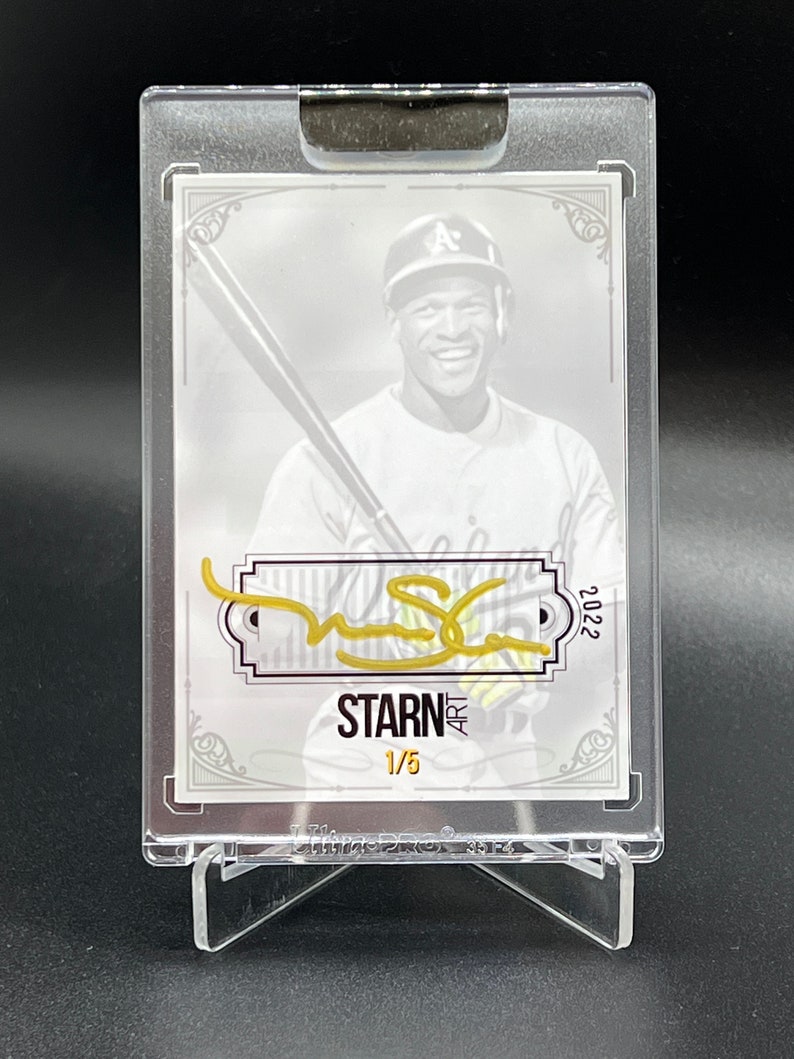 Baseball Art Limited Edition Rickey Henderson, Portrait of an Athlete ...