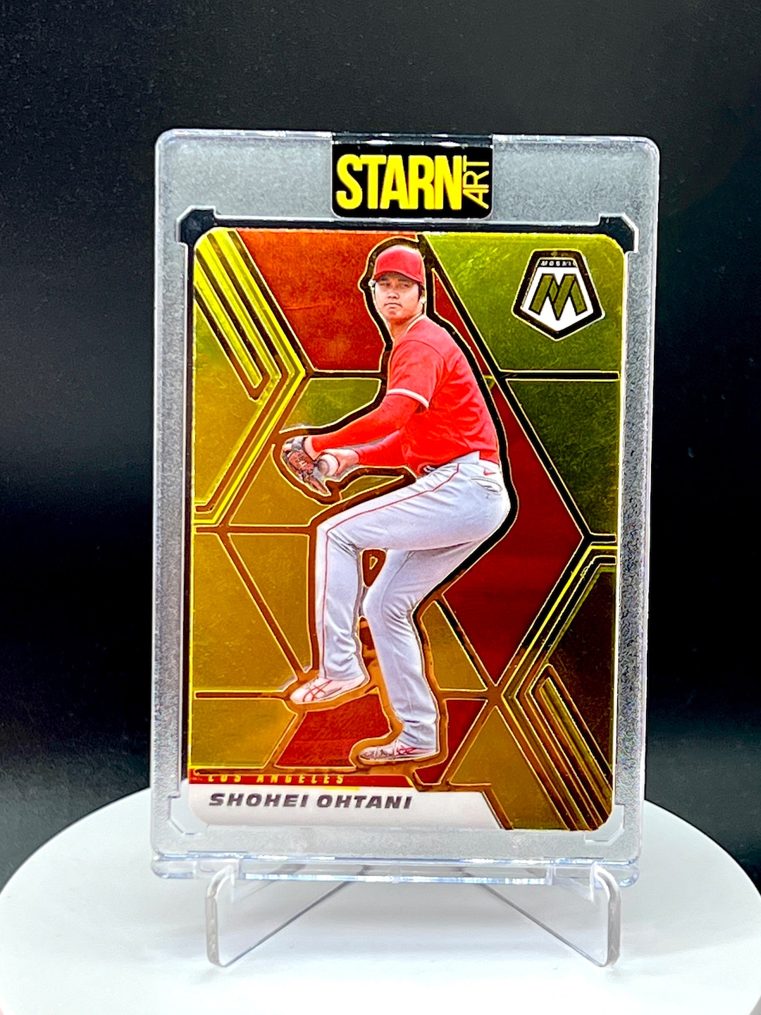 Shohei Ohtani Custom Handcrafted - Acrylic Paint, Alcohol Ink, and Gold ...