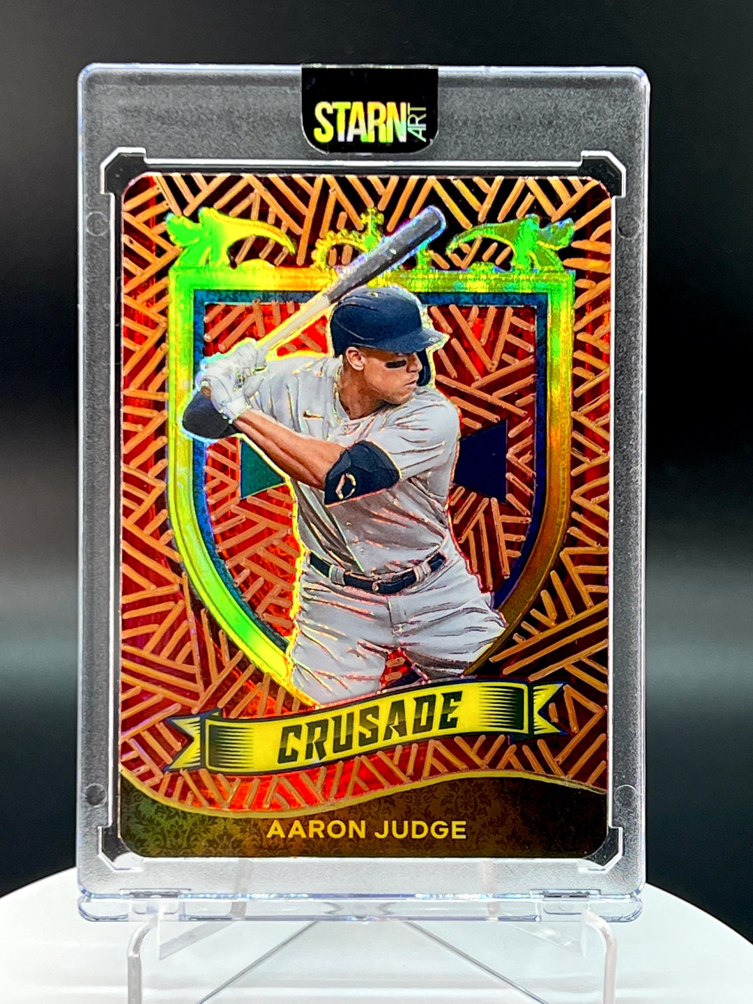 Aaron Judge Custom Painted Acrylic, Watercolor, and Alcohol Ink ...