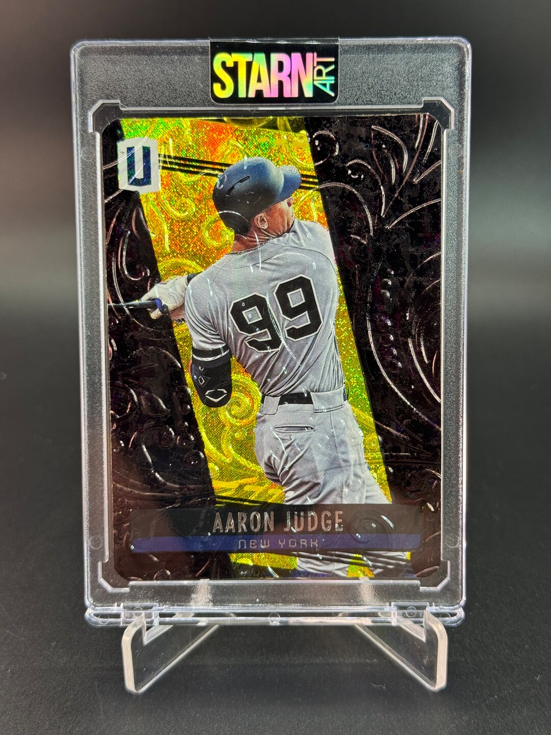 Aaron Judge Custom 3D Embossed and Painted Acrylic, Watercolor, and ...