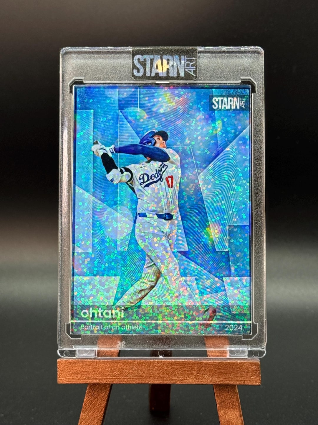 Shohei Ohtani Baseball Card Art - Variant Shimmer Chrome Foil Parallel ...