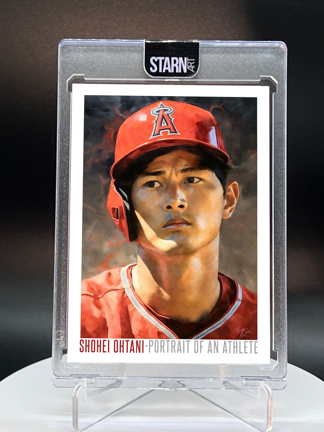Baseball Art Limited Edition Shohei Ohtani, Portrait of an Athlete ...
