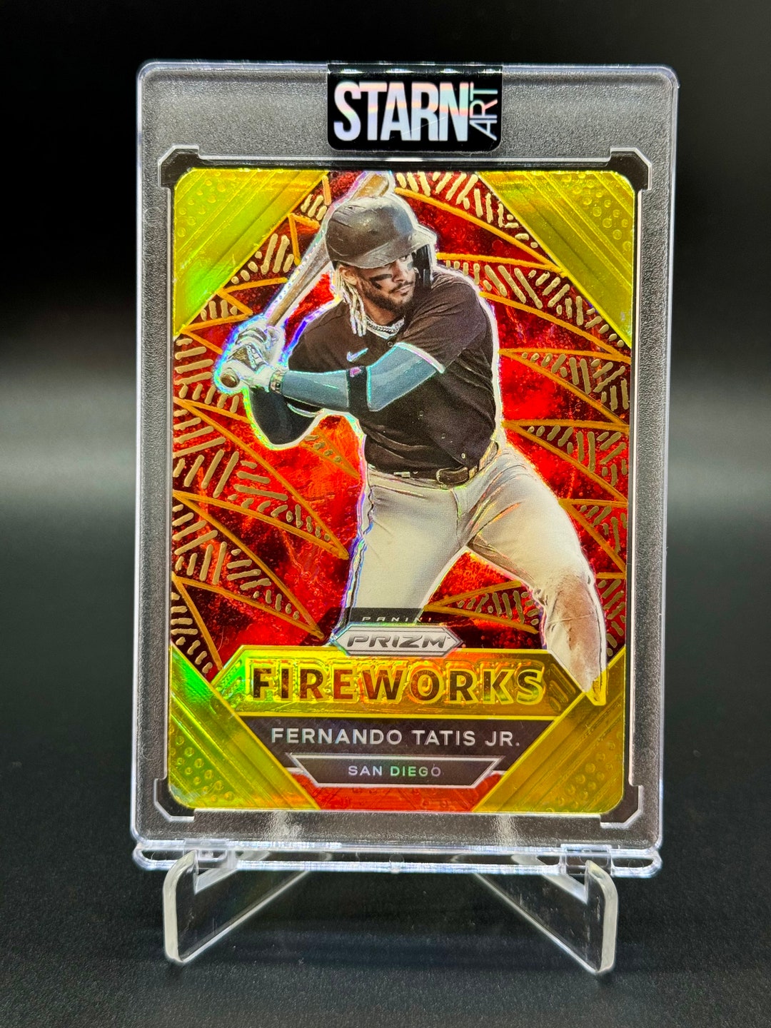 Fernando Tatis Jr. Custom Painted Card Art - Acrylic, Watercolor, and ...