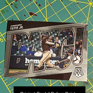 Fernando Tatis Jr. Custom Painted Card Art - Acrylic, Watercolor, and ...