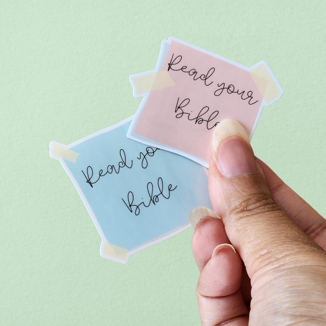 Read Your Bible Sticker| Christian Sticker| Bible Sticker - Etsy
