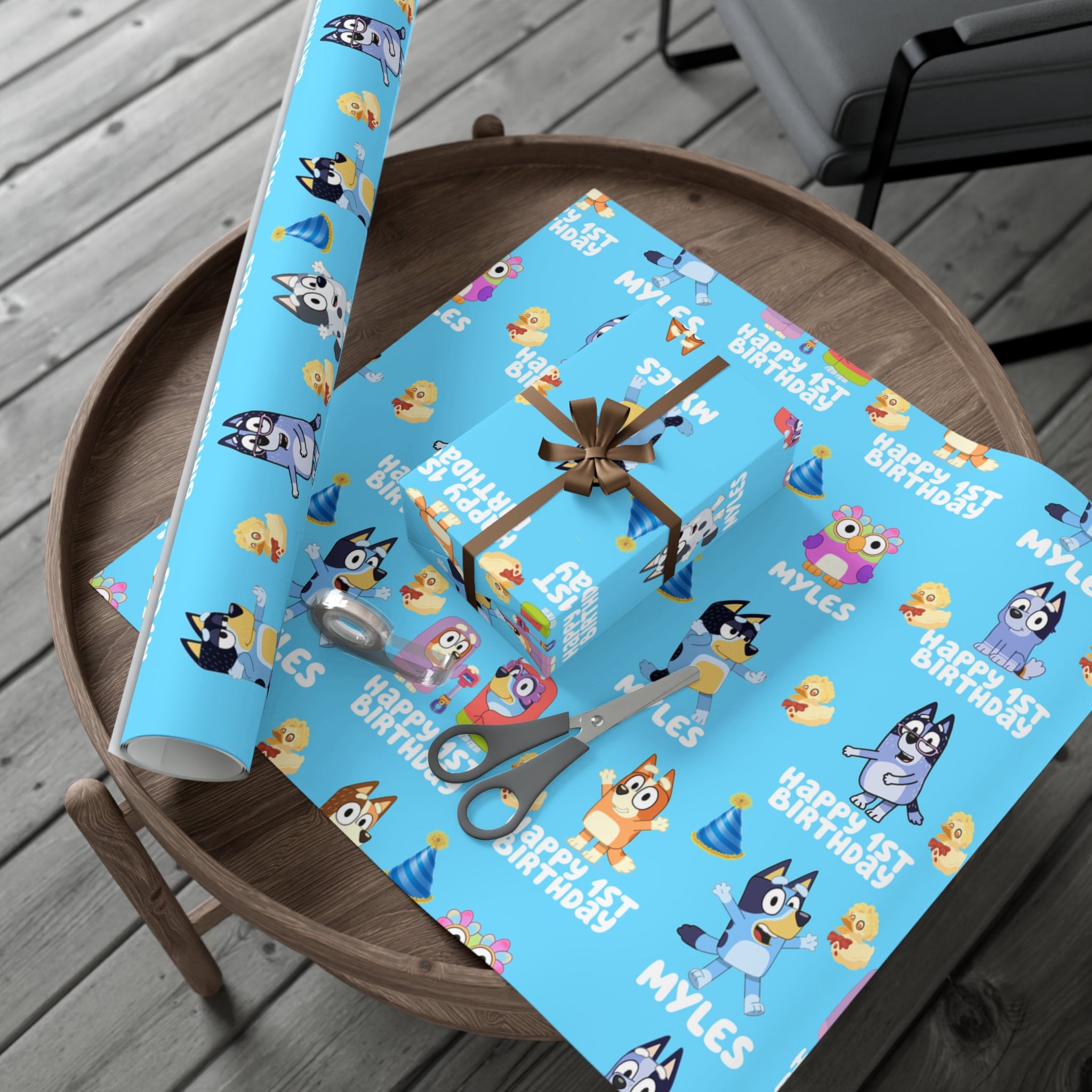 Bluey Wrapping Paper Bluey Gift Wrapping Paper Rolls Bluey, 42% OFF