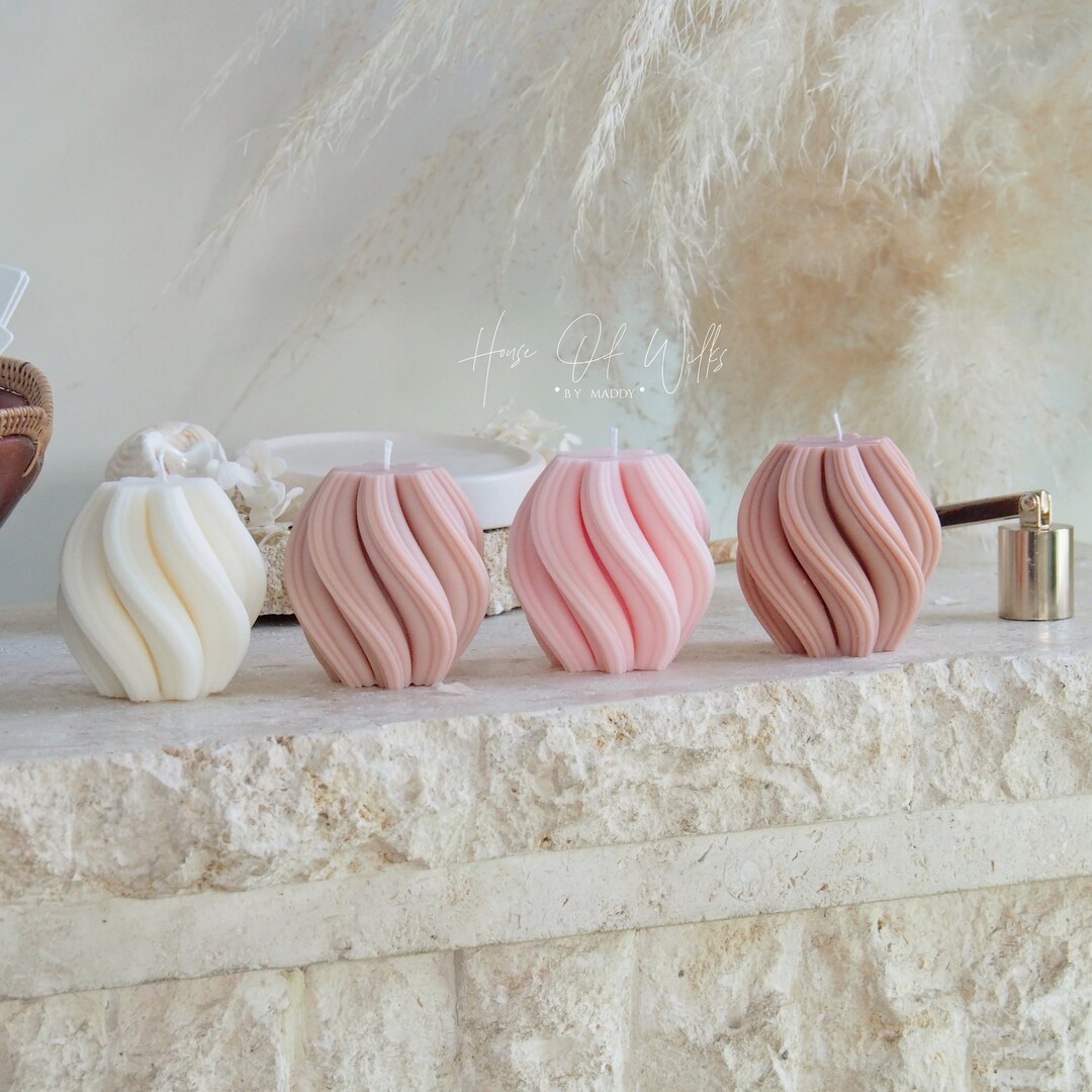 Swirlys Candle Soy Wax Candle Gift for Her Christmas Gift Christmas ...