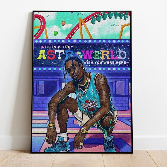 Travis Scott Poster - Etsy